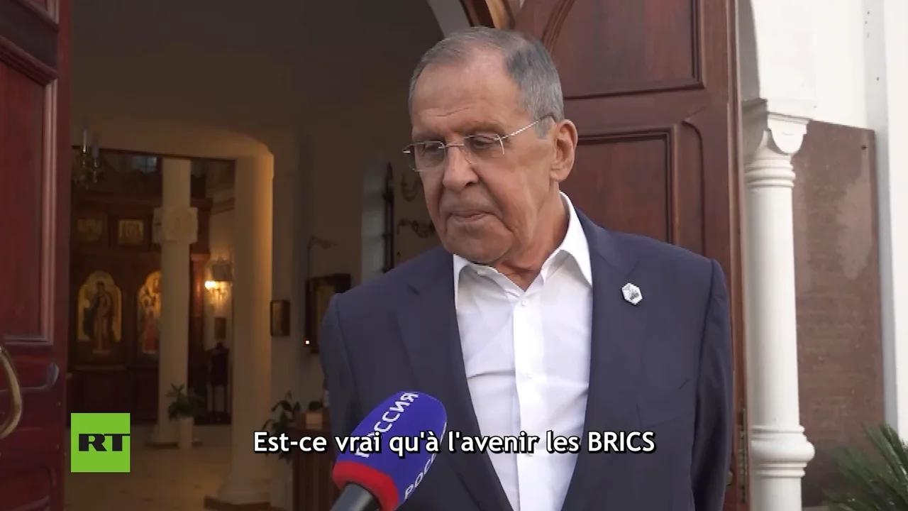 Lavrov : « Les positions du groupe des BRICS déjà élargi se ... Lavrov : « Les positions du groupe des BRICS déjà élargi se ...