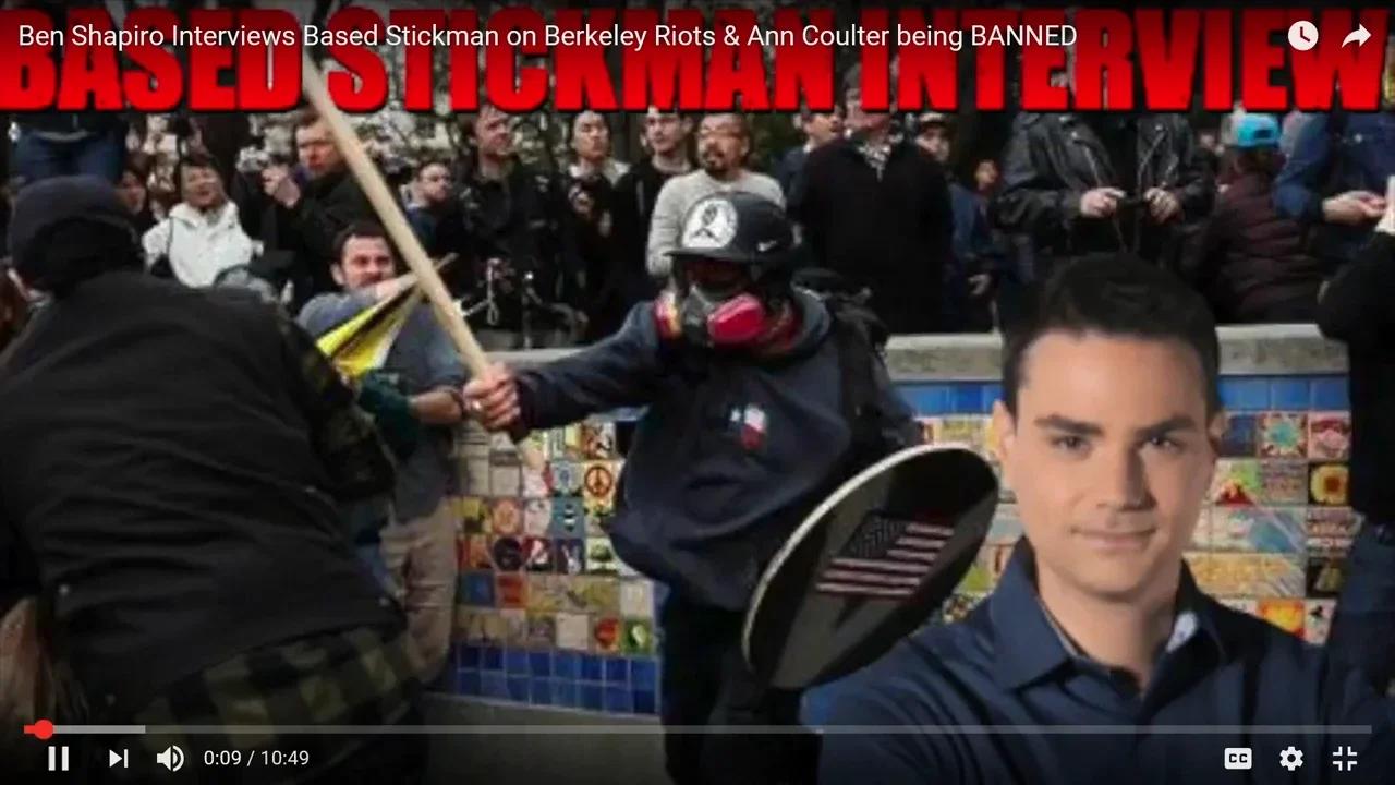 Ben Shapiro Interviews Kyle Chapman _Based Stickman_ - Saul Alinsky ...
