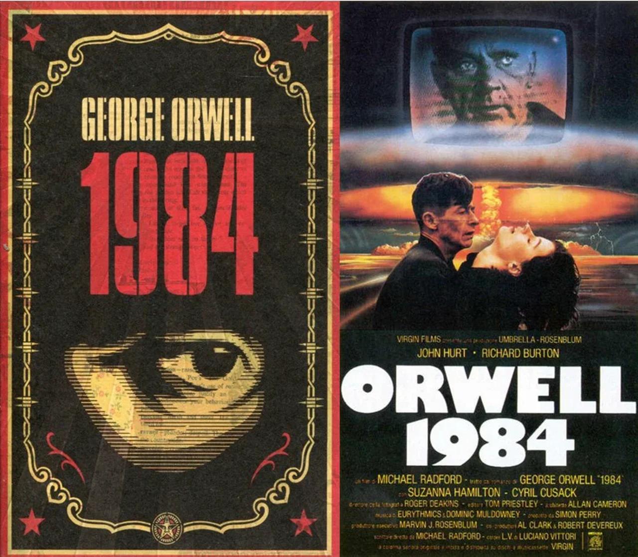 Orwell 1984 Il Grande Fratello di George Orwell Drammatico Thriller ...