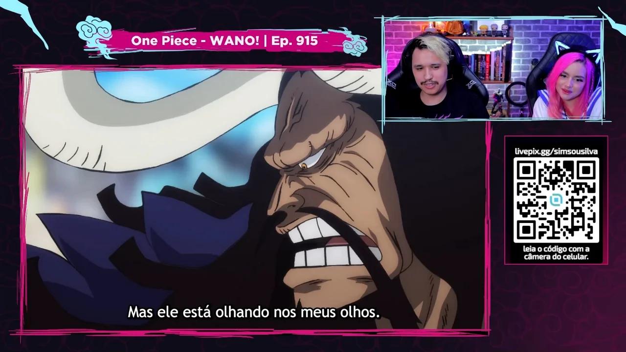 ONE PIECE EP 915 | REACT LARIE E SILVA (CORTE DA LIVE)