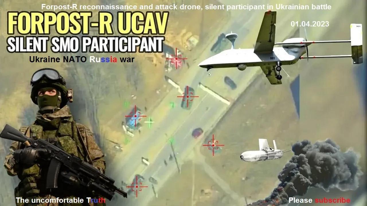 Forpost-R reconnaissance and attack drone, silent participant in ...
