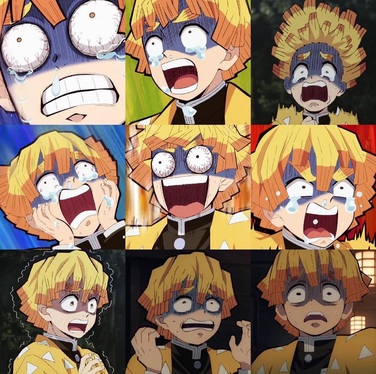 Demon Slayer Stagione 1 ma è solo Zenitsu che si lamenta!