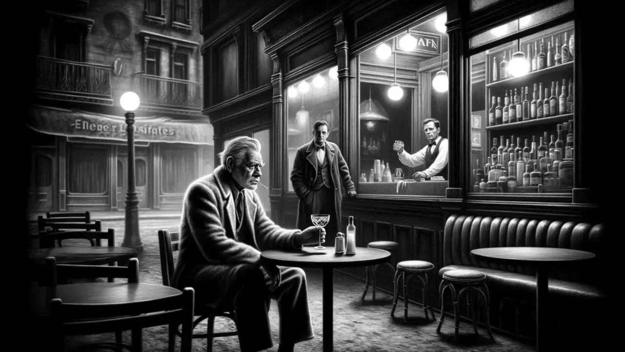 A Clean, Well Lighted Place, A Short Story about Aging by Ernest Hemingway