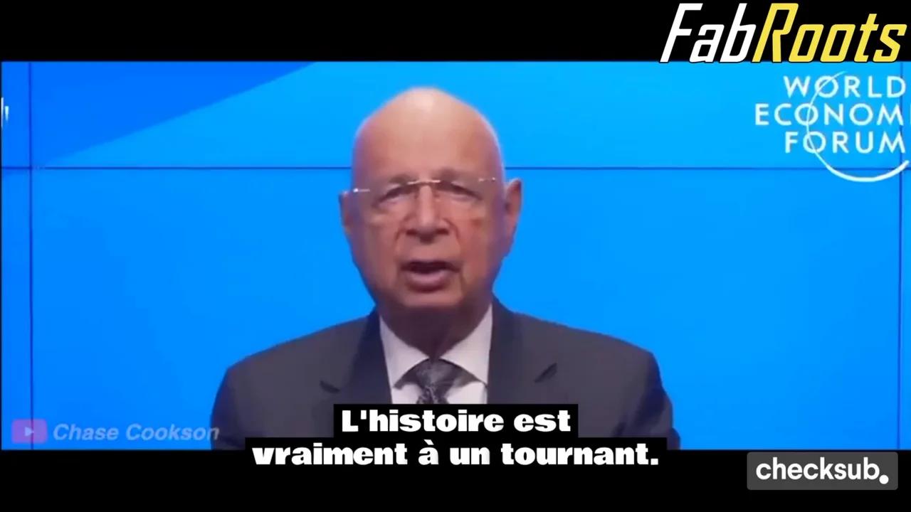 Klaus Schwab dans ses propres mots ‼️‼️ 🔥🔥🔥 A LA PORTE DE L'ENFER IL ...
