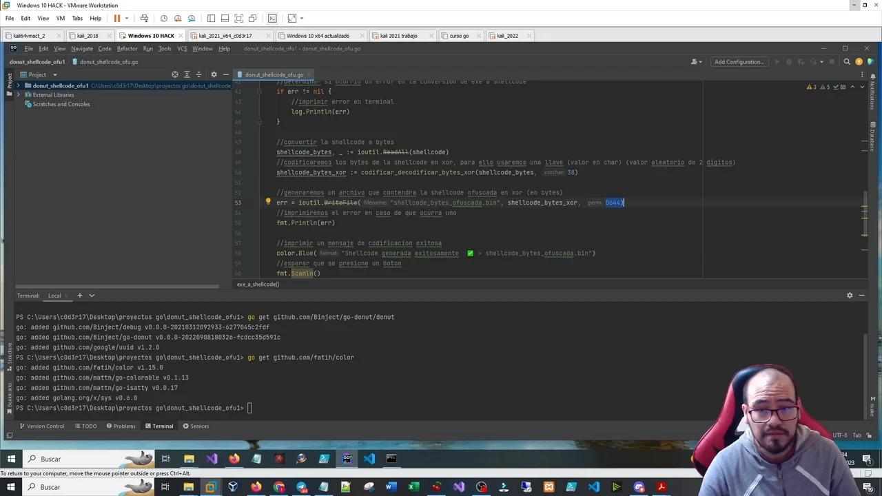 donut shellcode ofuscar parte 1