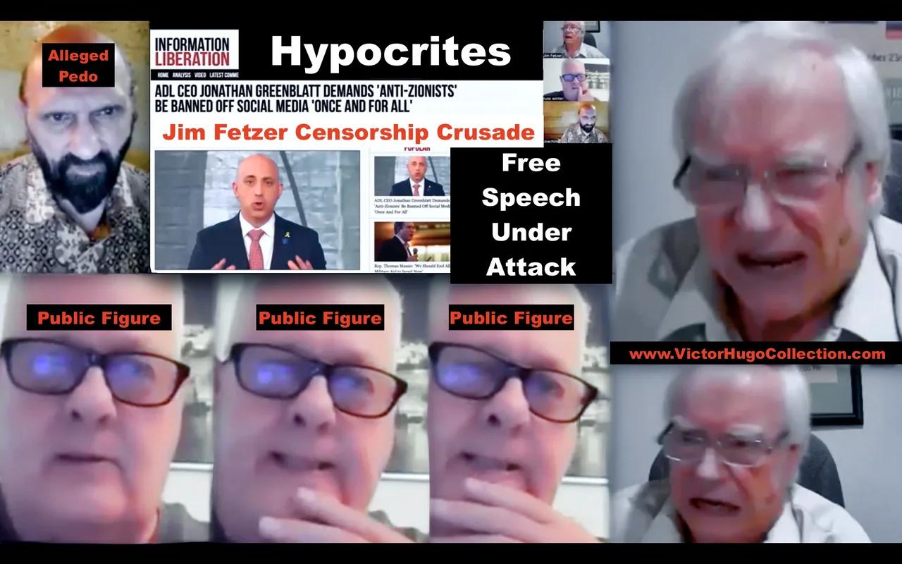 ADL Jonathan Greenblatt Upsets Antisemite Jim Fetzer Herpe Russ Winter ...