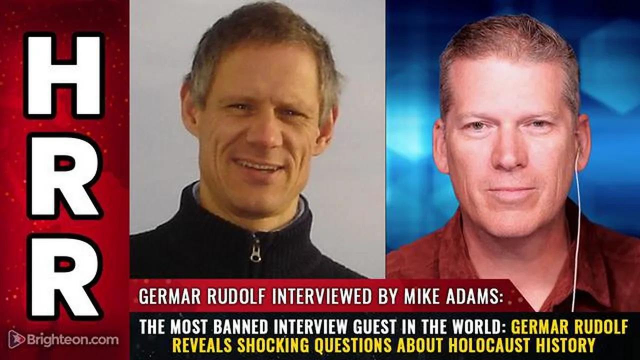 The most BANNED interview guest in the world~ Germar Rudolf reveals ...