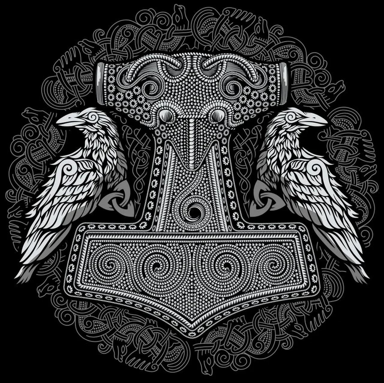 Hold The Heathen Hammer High ᛟᛉᛏ