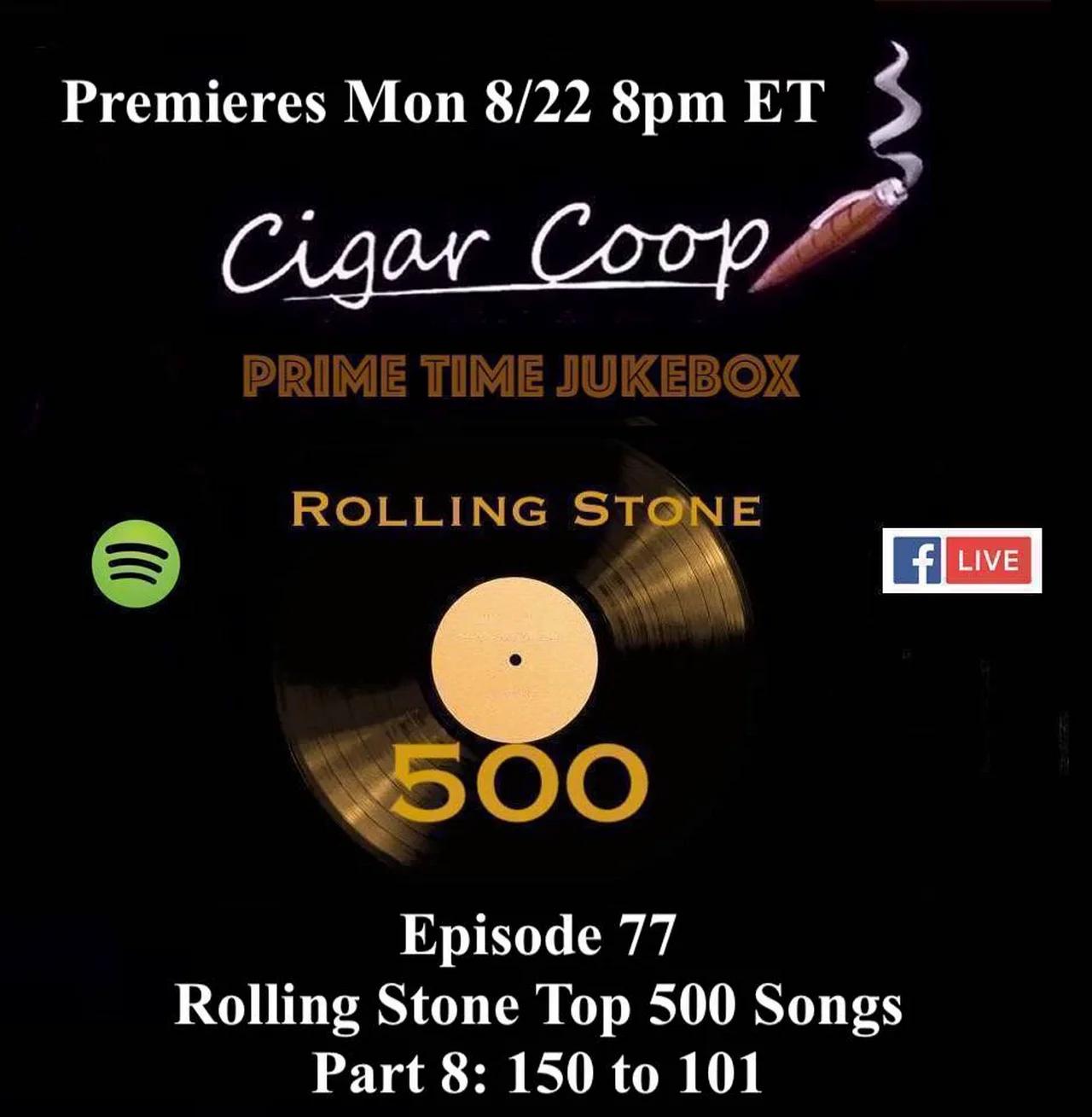 Prime Time Jukebox Episode 77: Rolling Stone Top 500 Songs Part 8: 150 ...