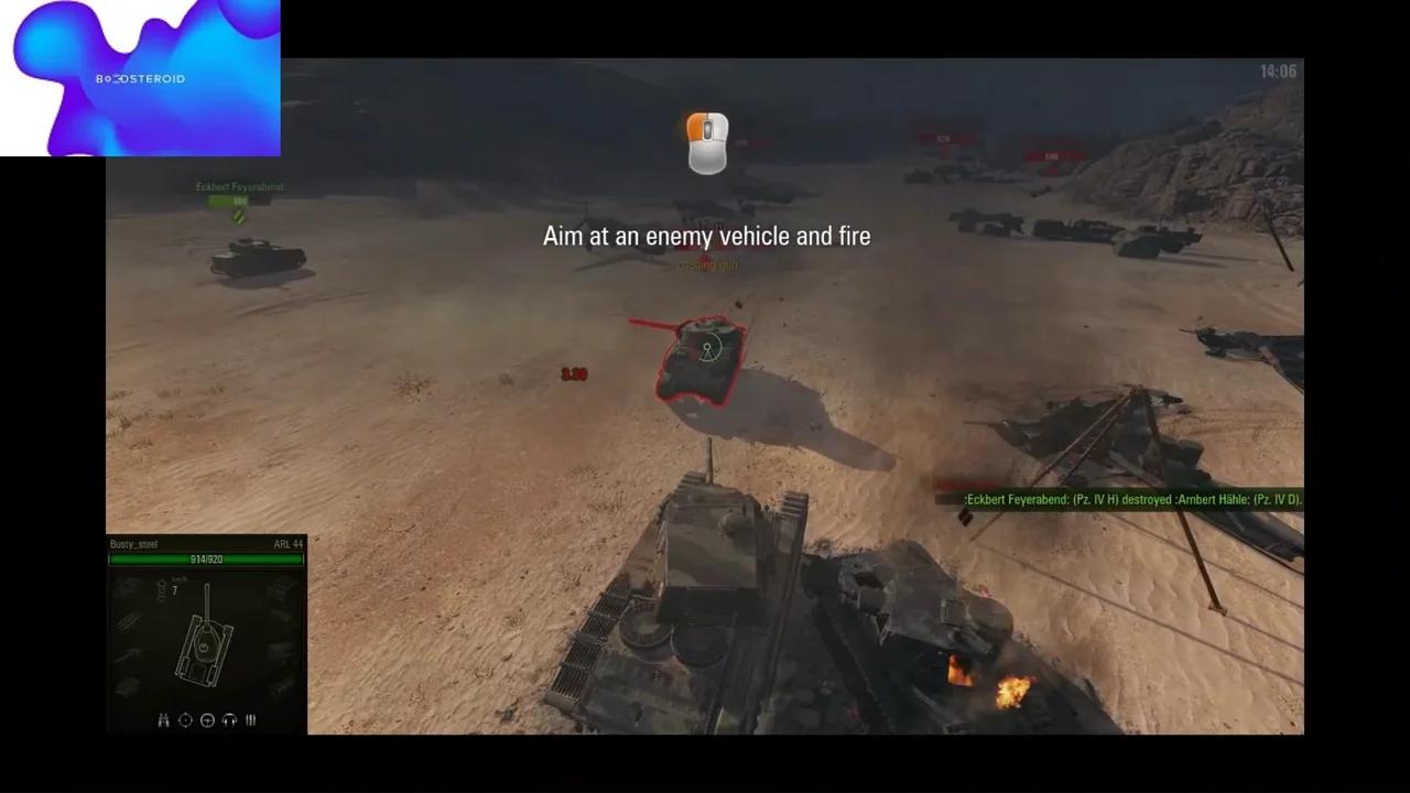 Boosteroid Cloud Gaming World of Tanks