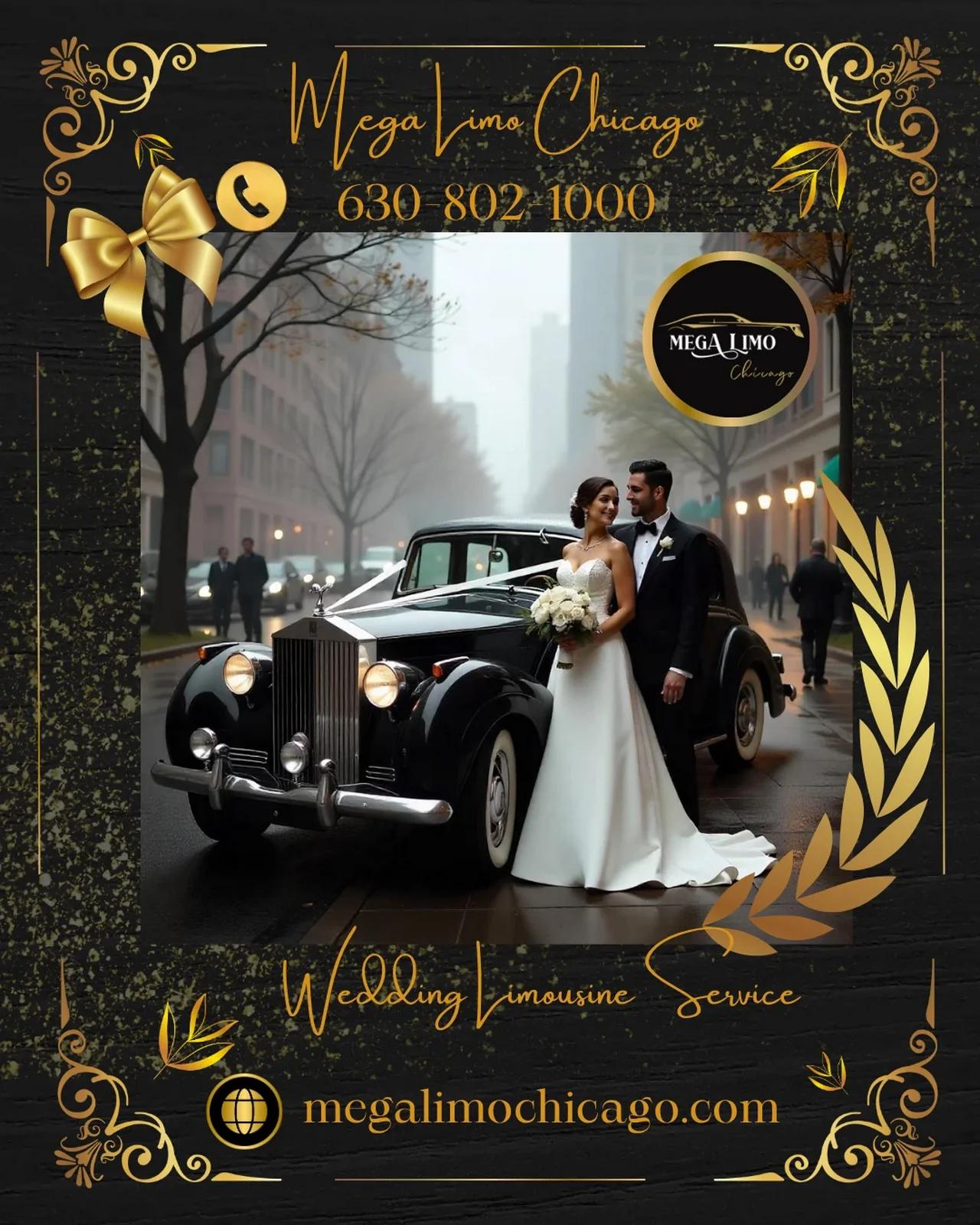 Make Your Wedding Day Grand – Luxury Limos in Chicago by Mega limo.