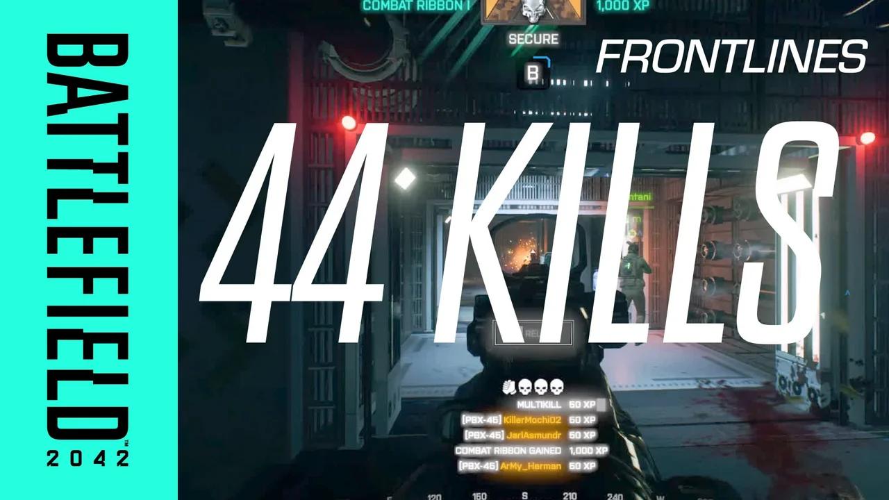 BATTLEFIELD 2042 (FRONTLINES), SCORE: 44-9, Mapa: Redacted