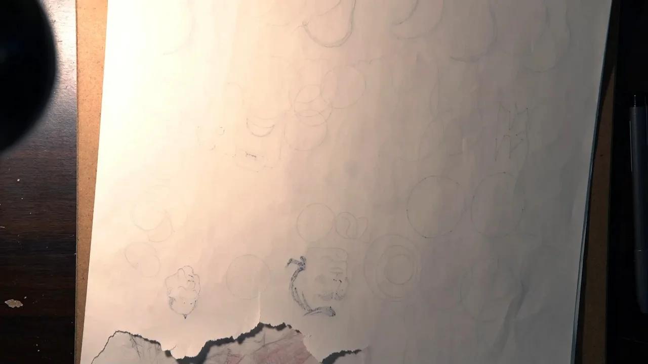 cam demo drawing timelapse