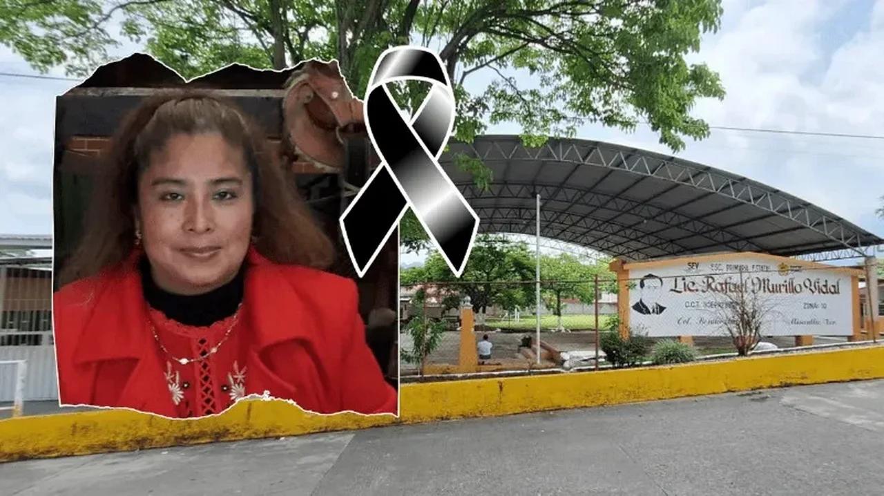Profesora Minerva Sánchez se desploma y muere en plena escuela