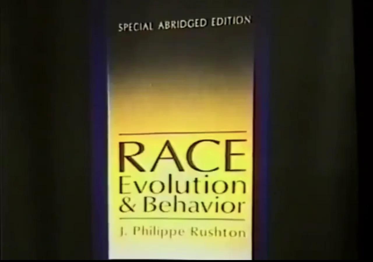 RACE, EVOLUTION & BEHAVIOR by PROF. JOHN RUSHTON (Lecture)