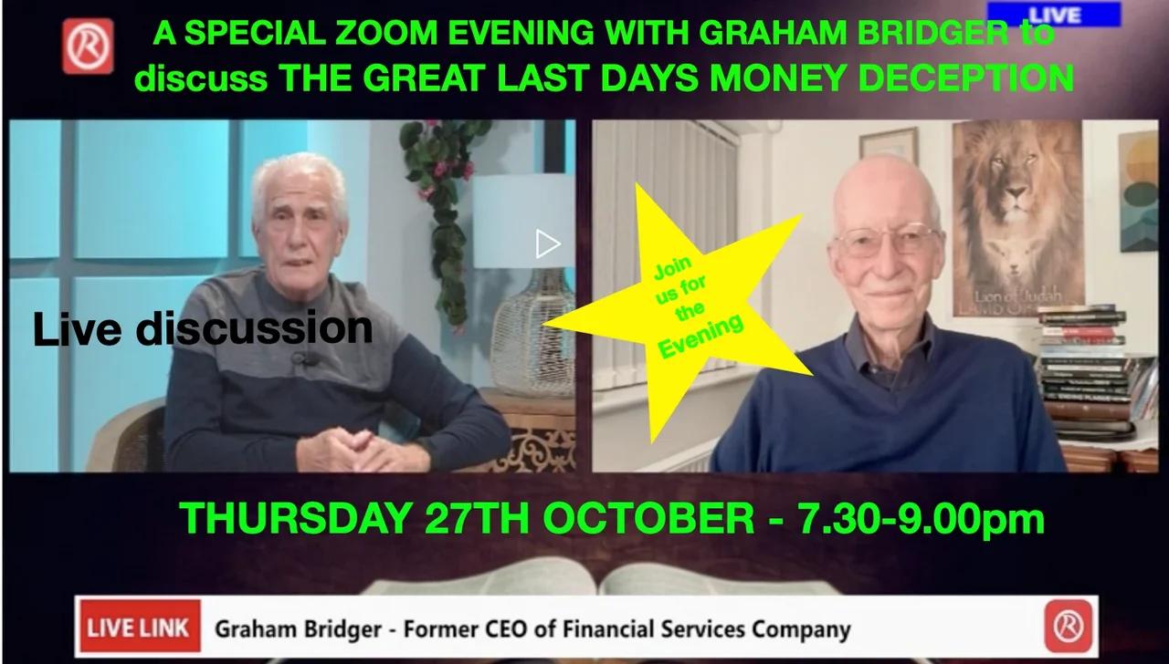 The Great Last Days Money Deception Trailer - Evening with Graham ...