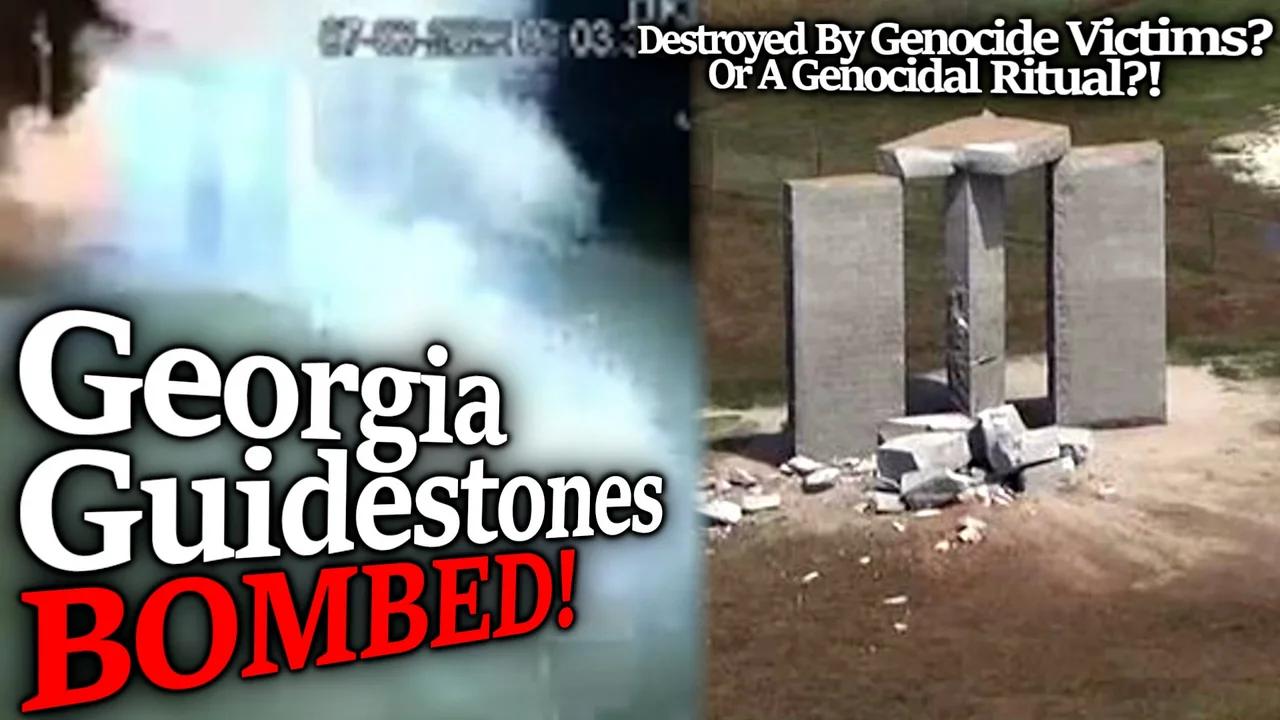 Georgia Guidestones BLOWN UP With Bomb! Victims Take Down Depopulation ...