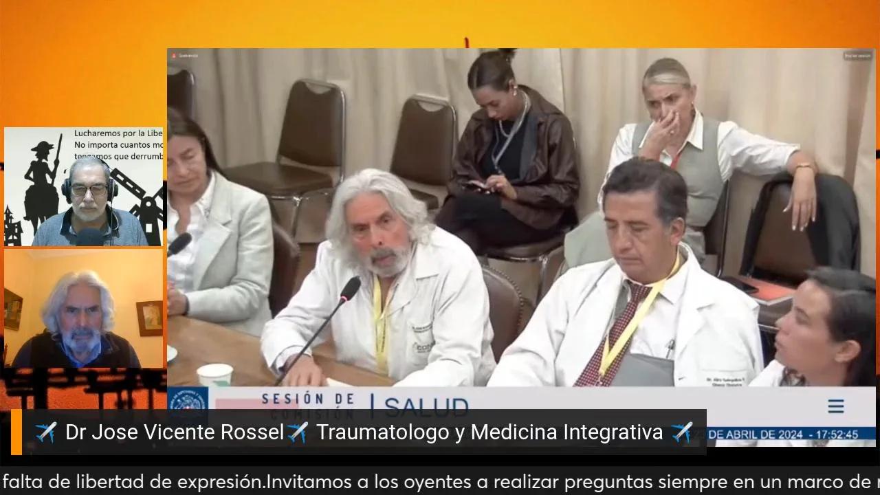 Dr Jose Vicente Rossel Presentacion en Camara de Diputados en Chile ...