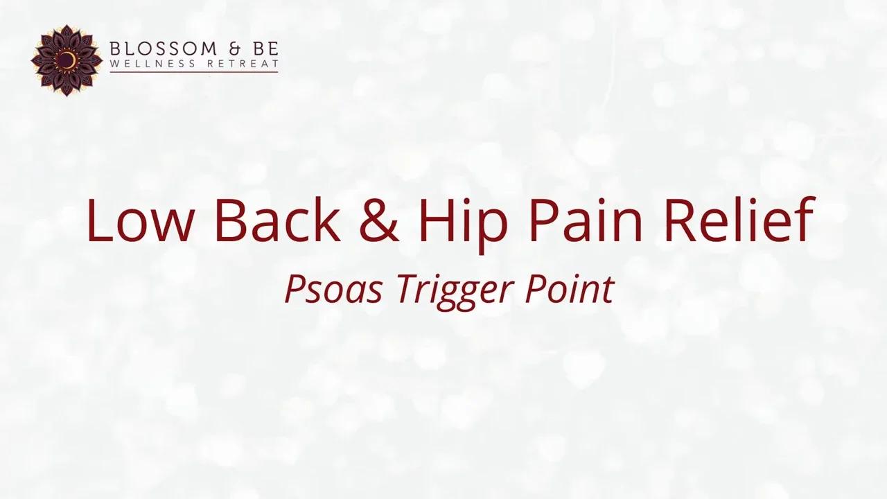 Low Back and Hip Pain Relief - Psoas Trigger Point