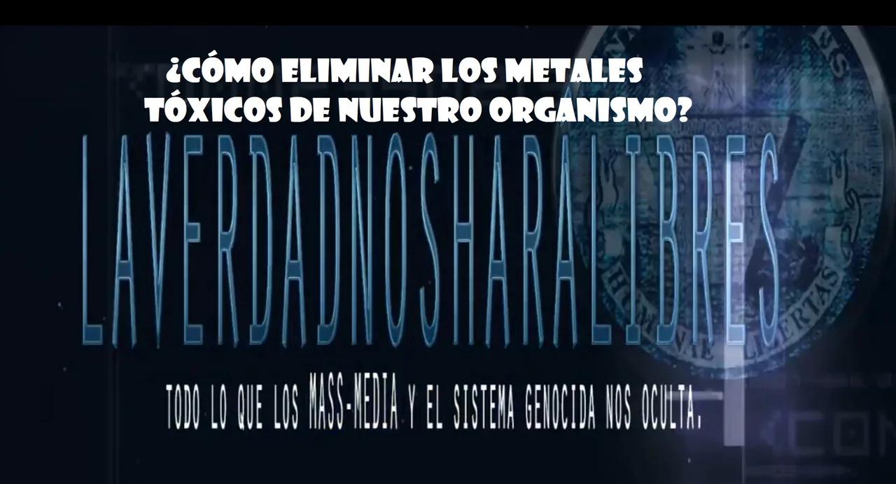 ¿Cómo ELIMINAR los METALES TÓXICOS de NUESTRO ORGANISMO?