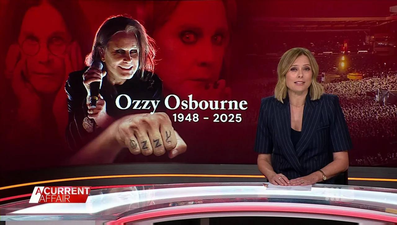 Ozzy Osbourne 1948 - 2025 - A Current Affair