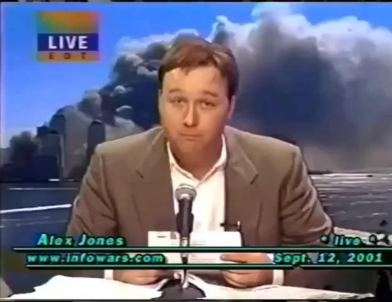 Remember this? Based Alex Jones 2001