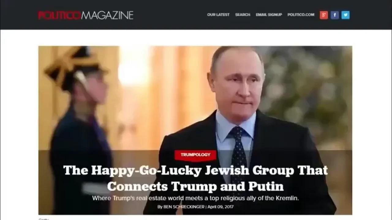 Putin as Zionist Puppet - He Is Owned By Chabad Lubavitch