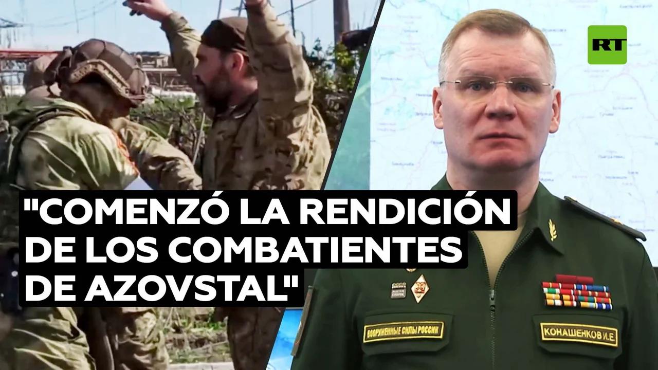265 combatientes del batallón Azov y militares ucranianos de la planta ...
