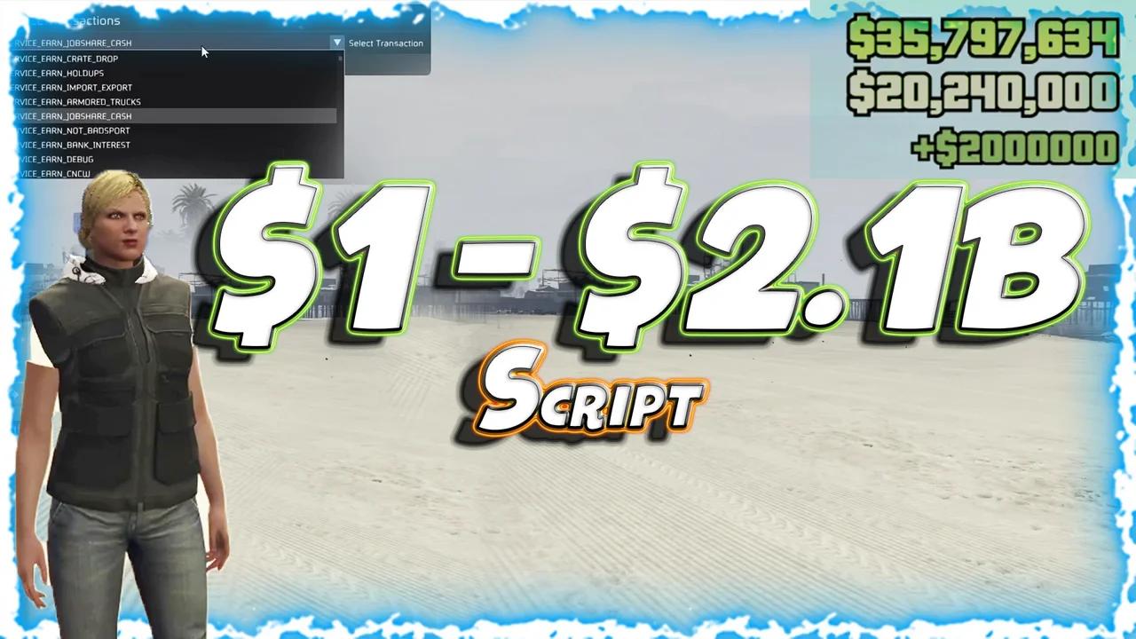 $1 - $2.1 Billion Money Script For Yim Mod Menu for Agents of Sabotage DLC