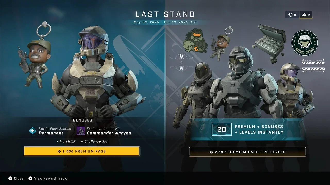 Halo Infinite Last Stand Bonus. August/5/2025