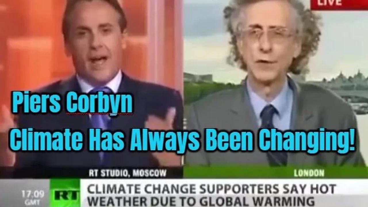 Piers Corbyn on RT - The Climate has Always Been Changing