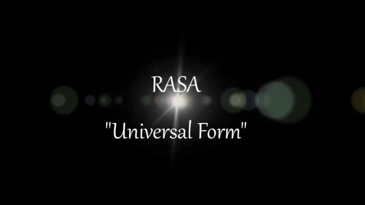 RASA - Universal Form & Bonustracks