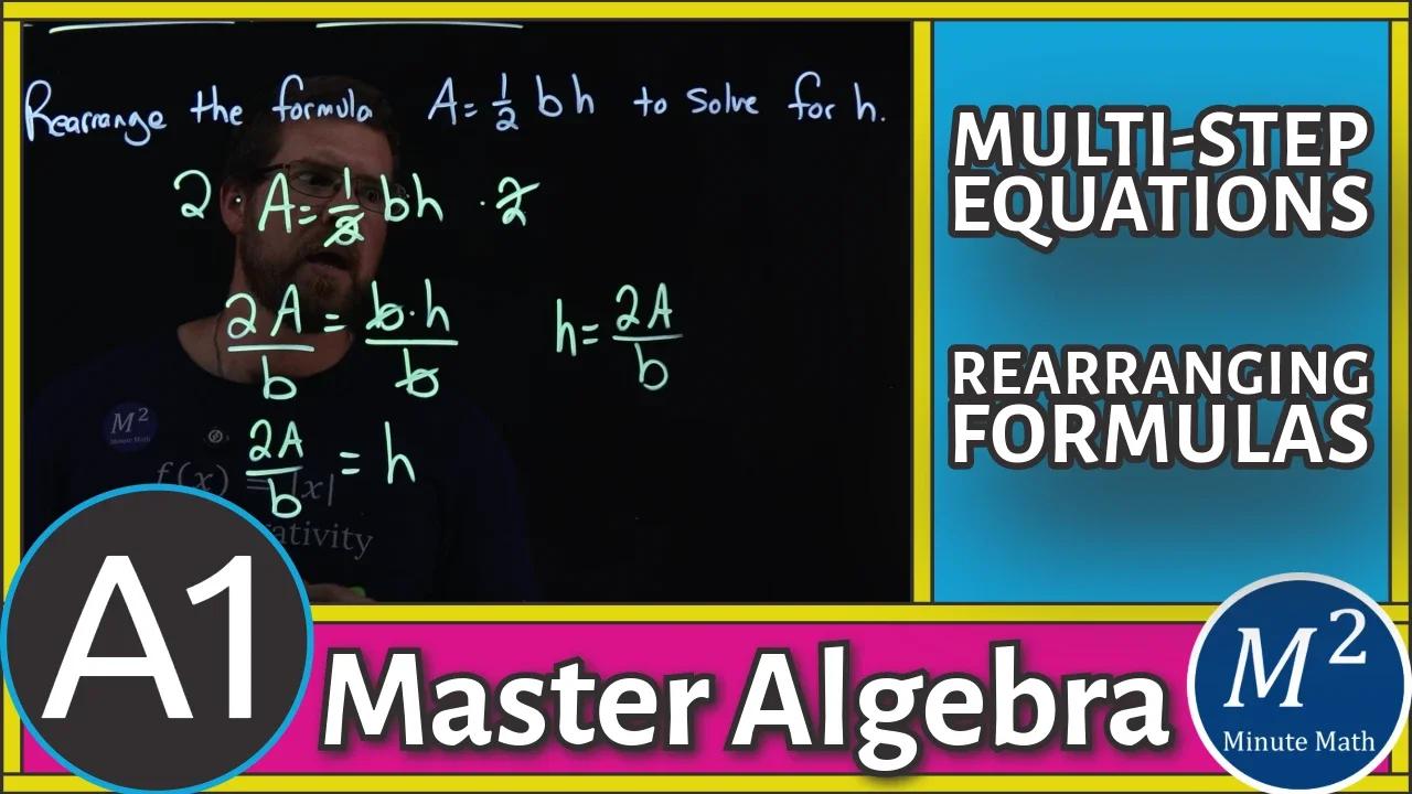 Master Multi-Step Equations and Rearranging Formulas – Step-by-Step ...