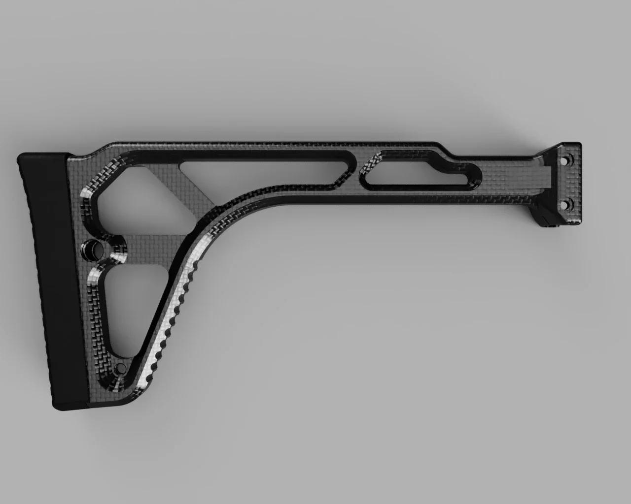 Sig MCX slim stock at home, fixed version