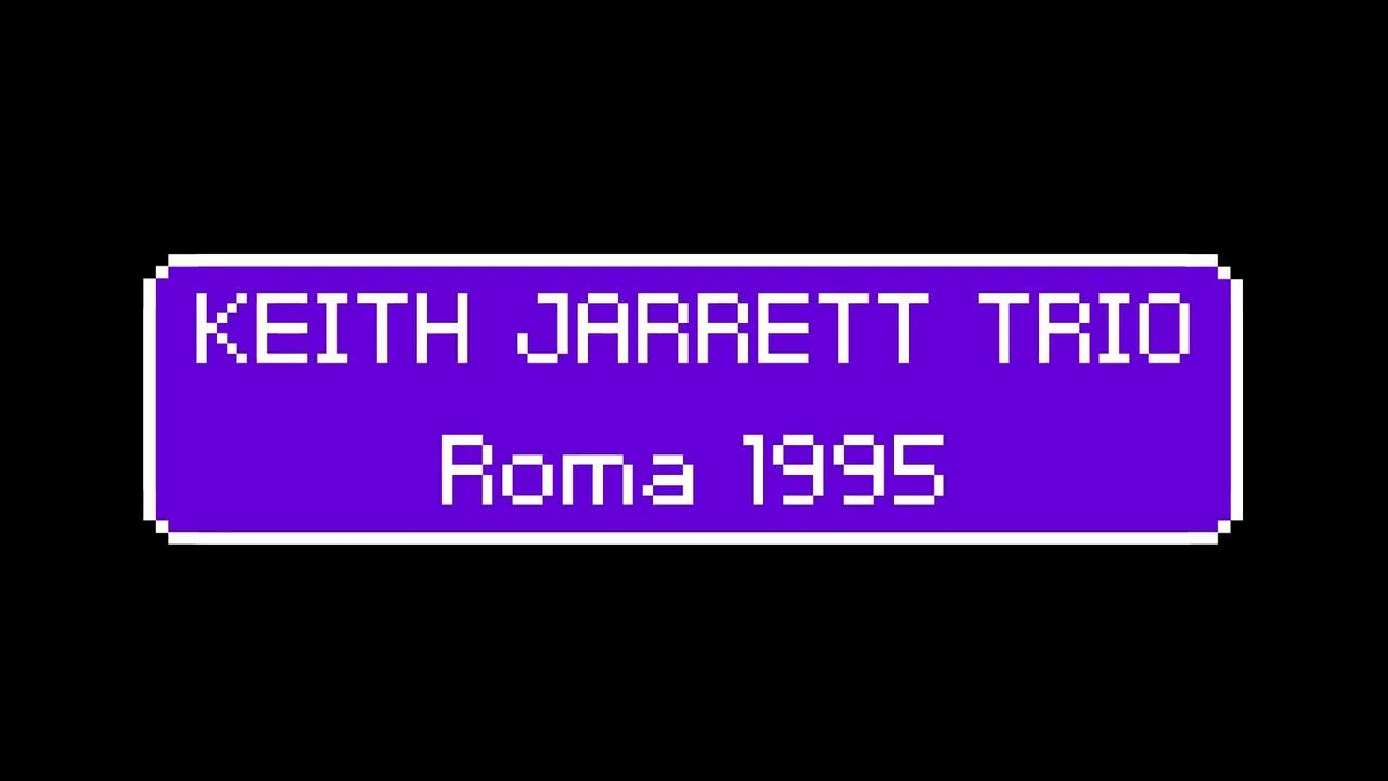 Keith Jarrett Trio | Accademia Nazionale di Santa Cecilia, Roma, Italy ...