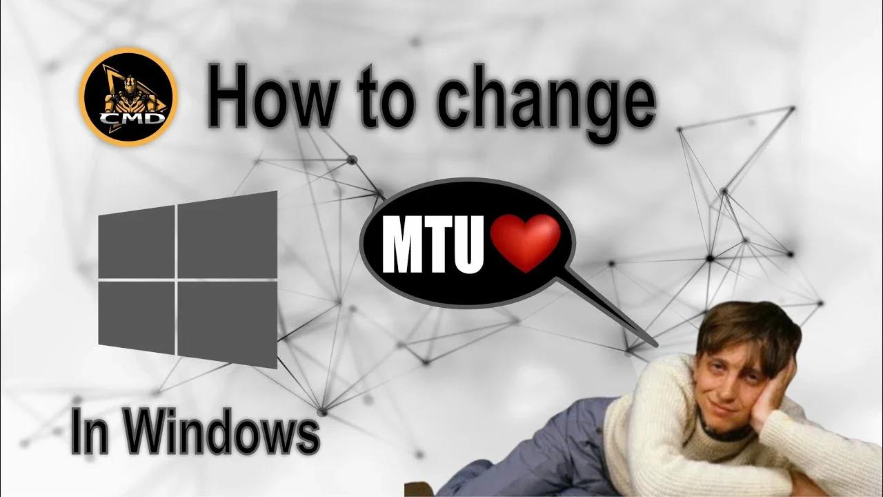 How to change MTU in Windows like a PRO 💪