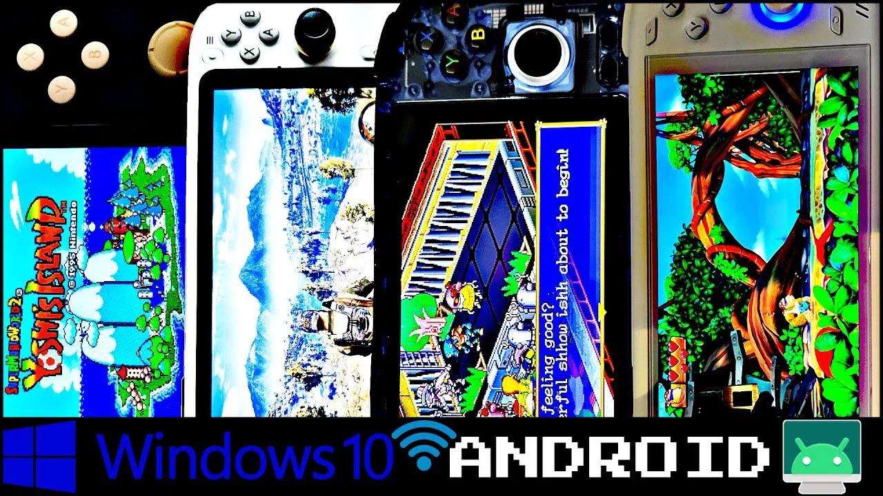 Display and control your Emulation Android handheld on Windows 10
