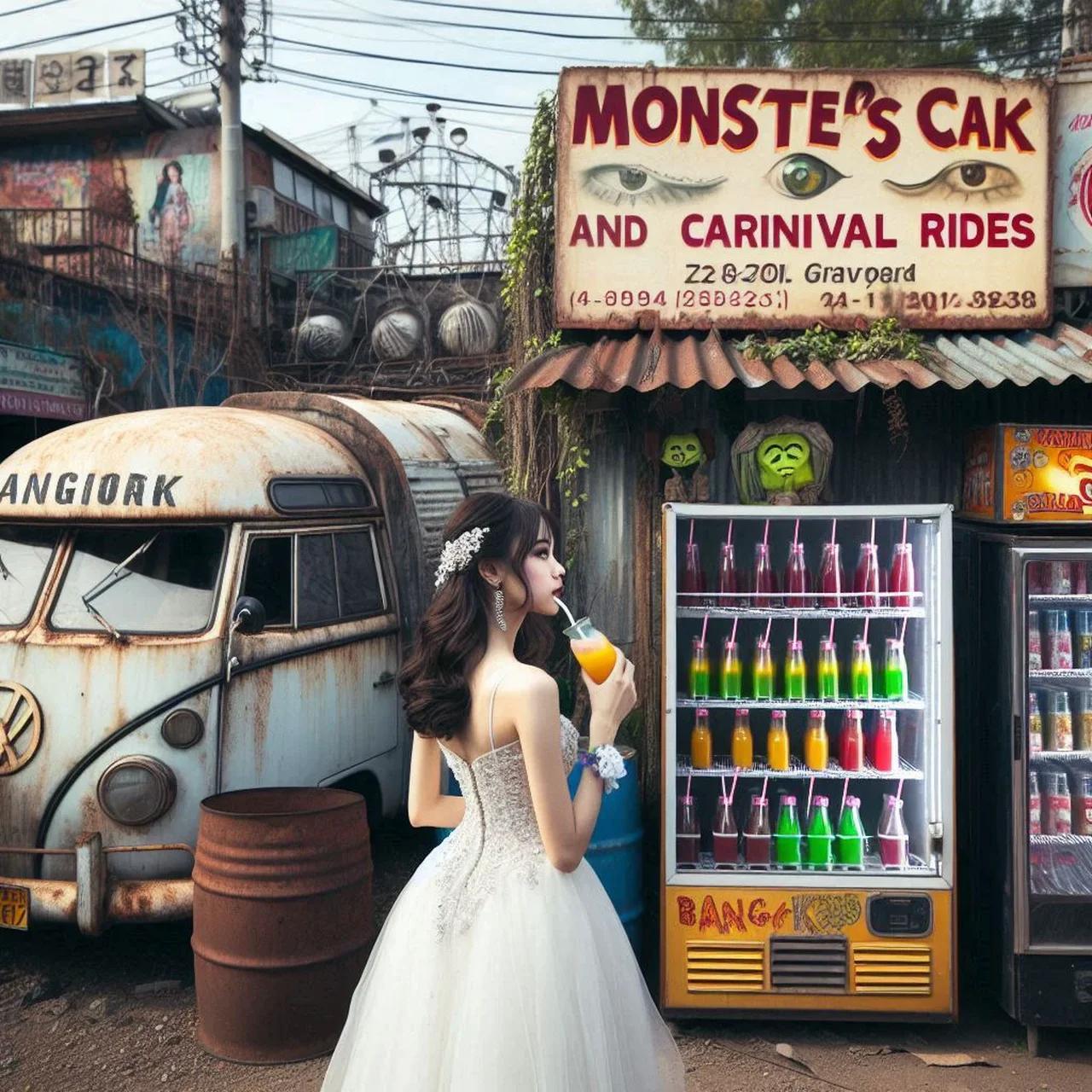 monsters cake and carnival rides video