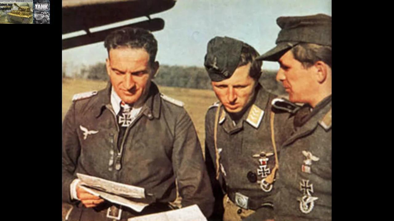 Hans-Ulrich Rudel Luftwaffe Stuka Ace In Action 520 Destroyed Tank