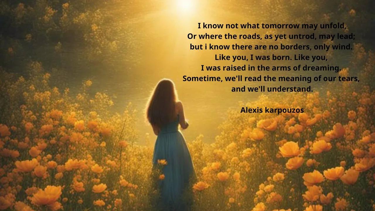 From the void -Poetry by Alexis karpouzos