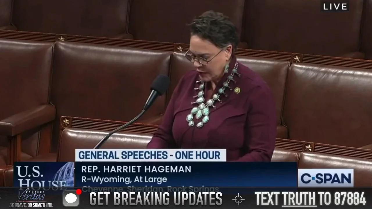 Rep Hageman gives scathing statement on the House floor against media ...