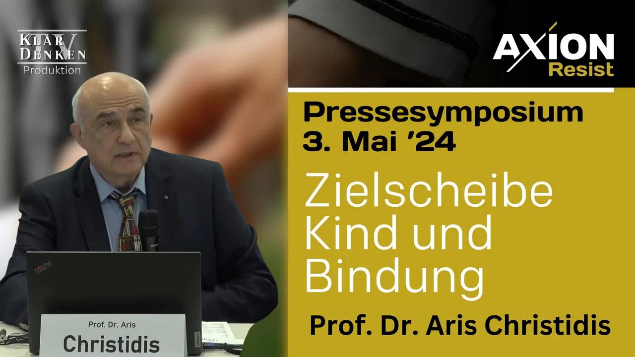 Vortrag von Prof. Dr. Aris Christidis aus dem 1. Pressesymposium Axion ...