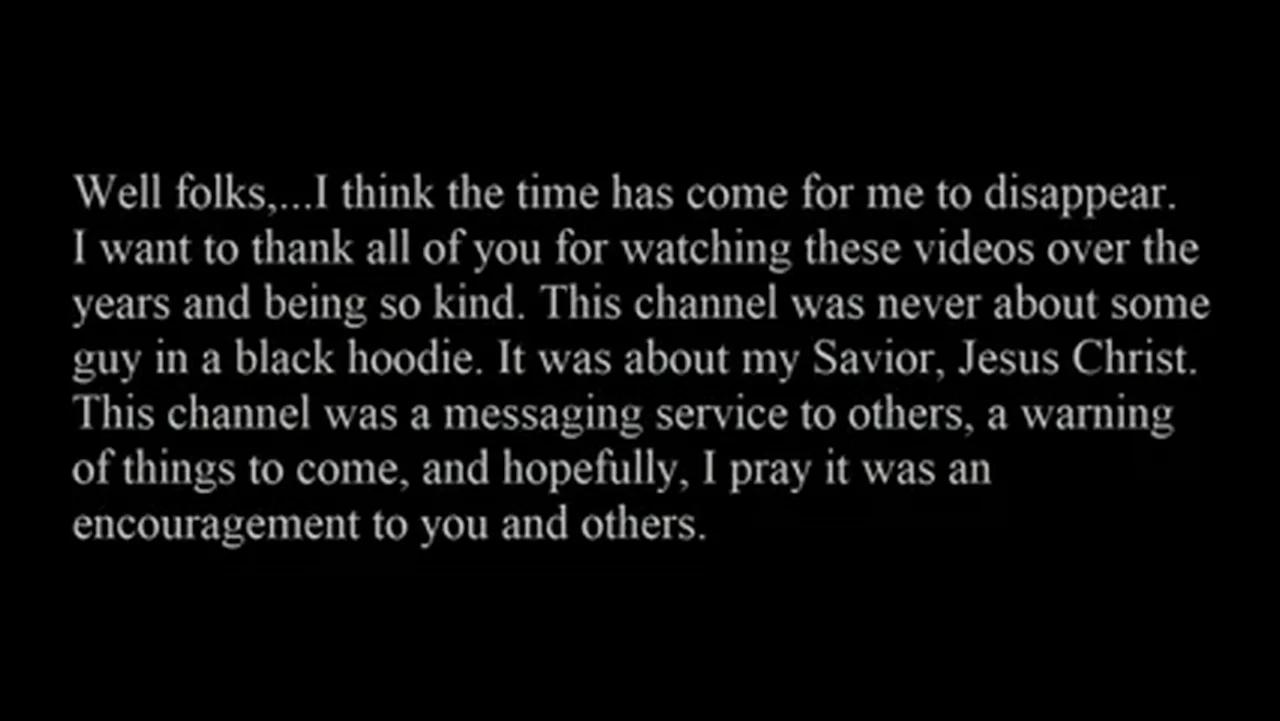 My Last and Only Wish - statement from Johnny Anonymous