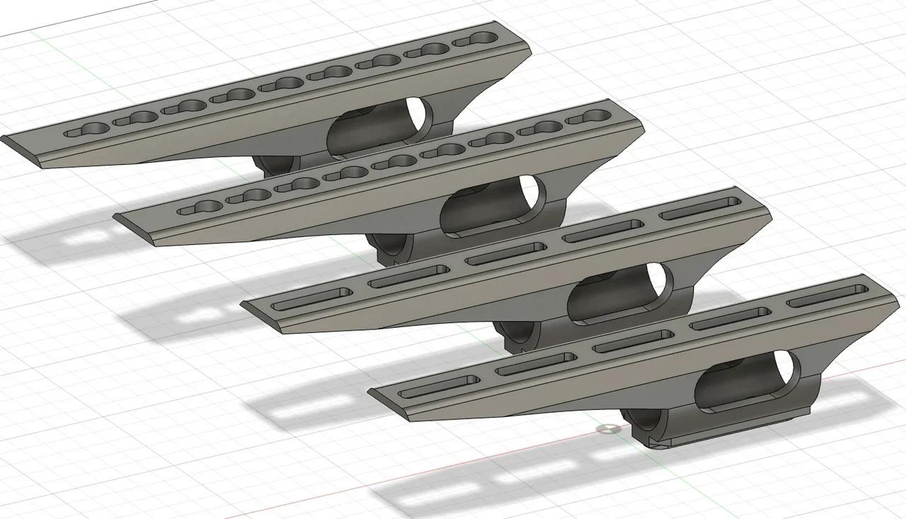 Accuracy International Night Vision Bracket (aics nv) pack