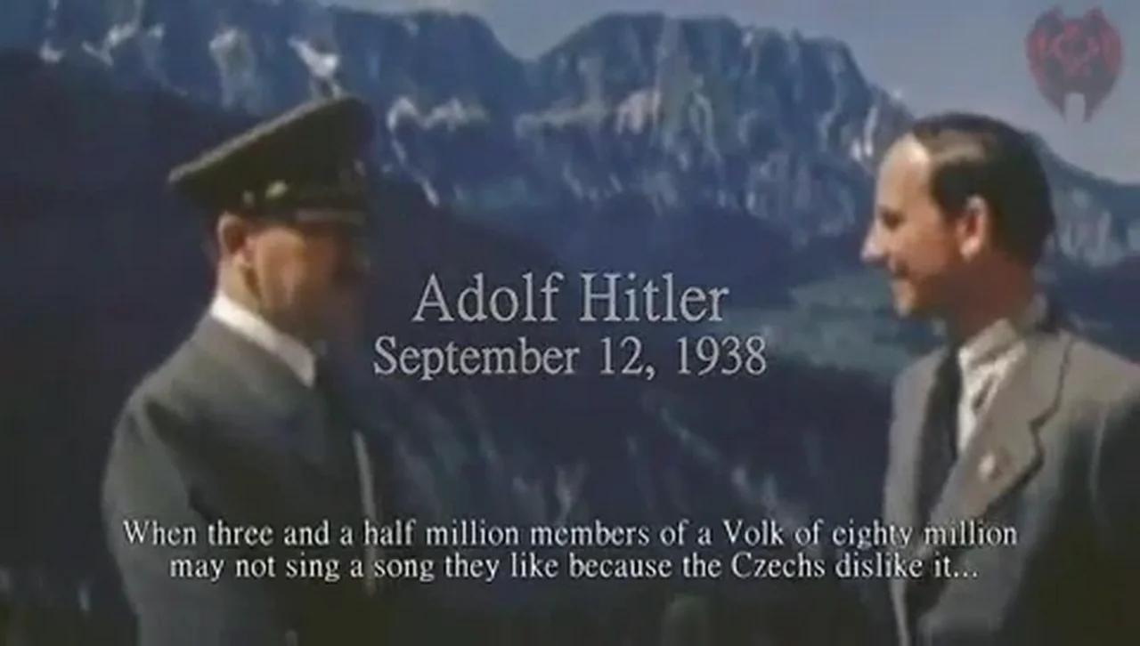 Adolf Hitler Hitler Talks About Czechoslovakia 2-2