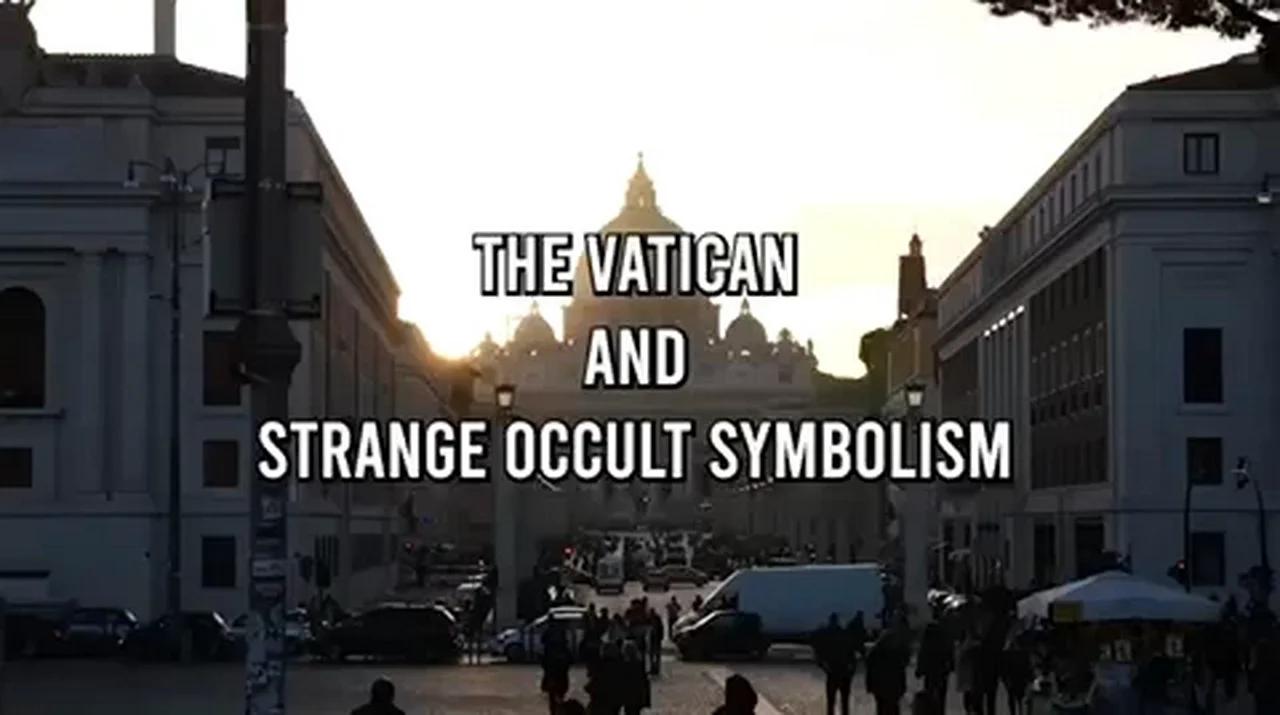 The Divining Serpent Vatican and strange occult symbolism