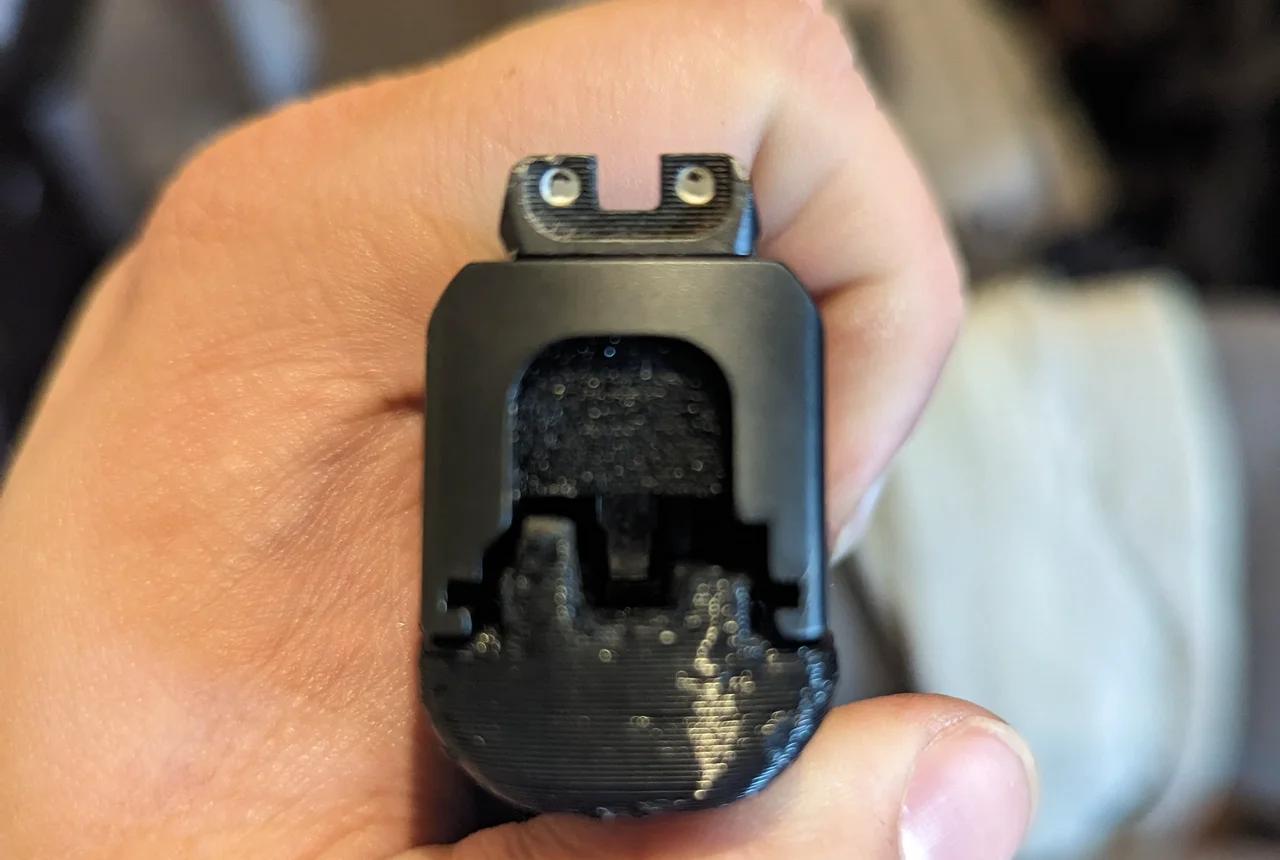 S&W Shield Armorer Backplate