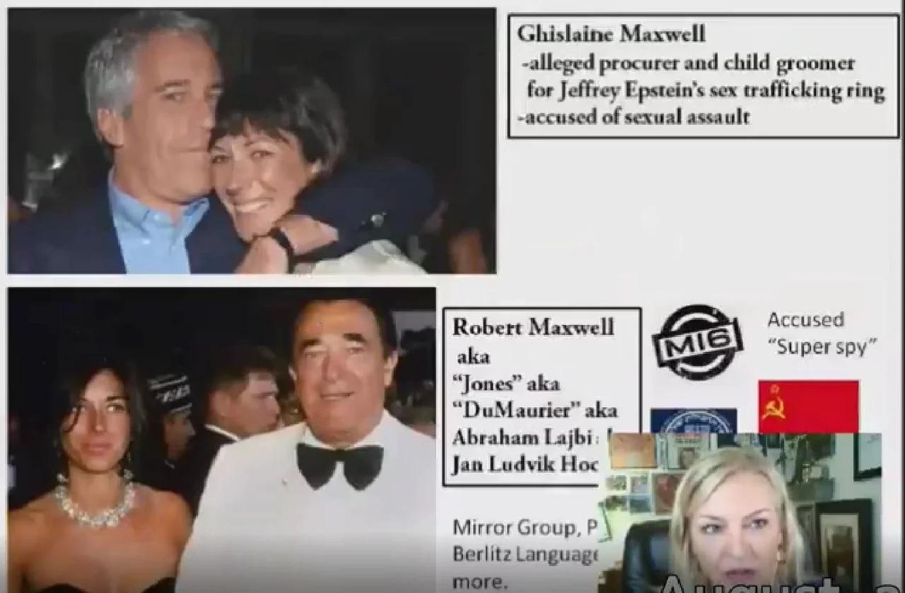 Ghislaine Maxwell Deep State Connections - CIA - MOSSAD - DARPA and ...
