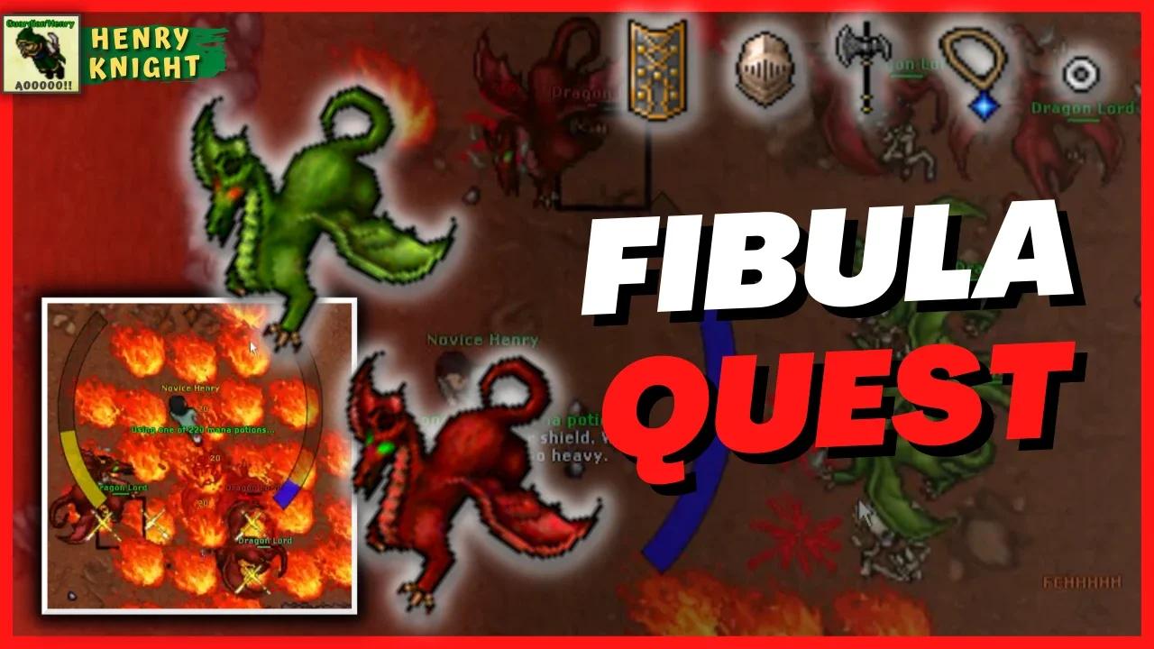 TIBIA: COMO FAZER A DEEPER FIBULA QUEST (TUTORIAL)