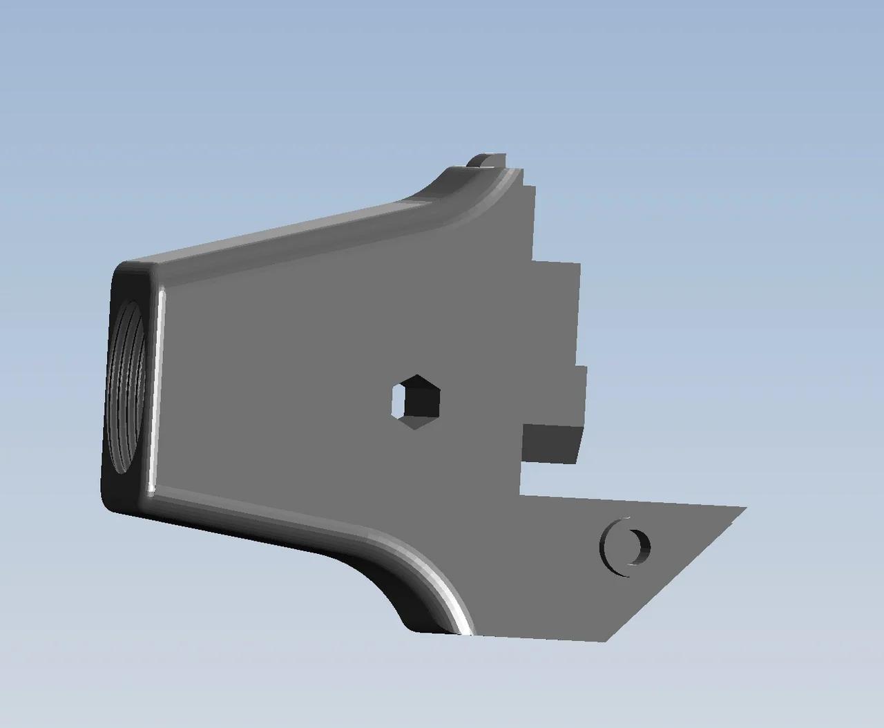 SL8 to Ar Buffer tube stock block